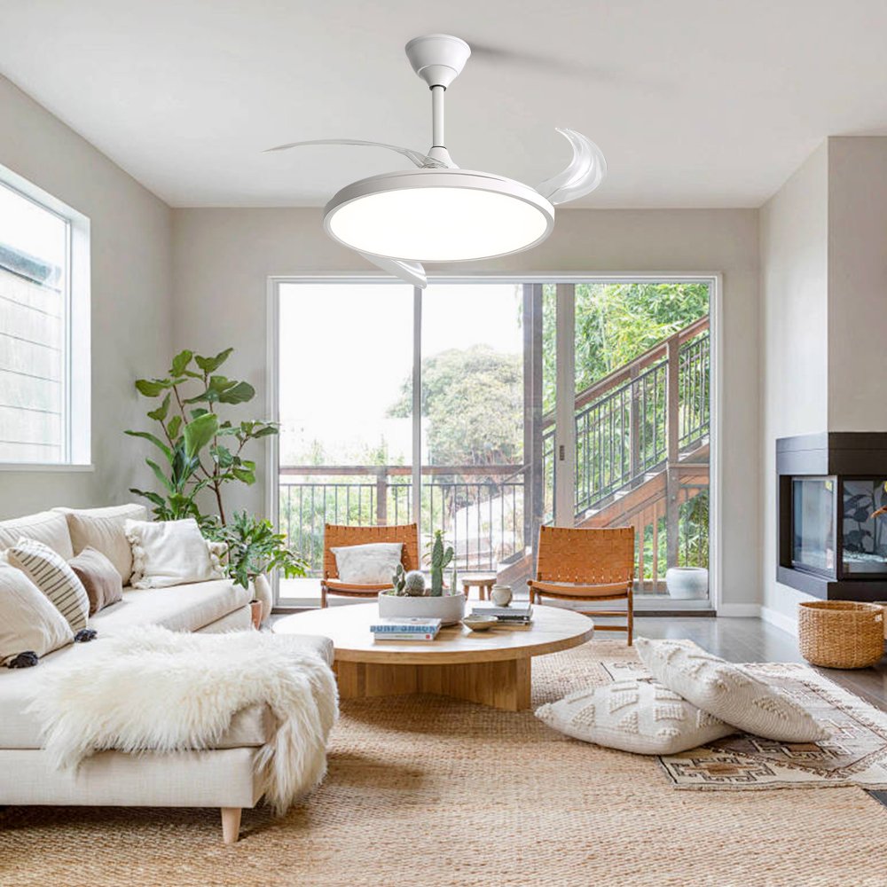 Retractable Ceiling Fans | KBS Ceiling Fans