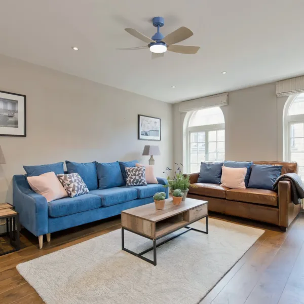 Modern 42-Inch 5-Blade Ceiling Fan Light | KBS Ceiling Fans