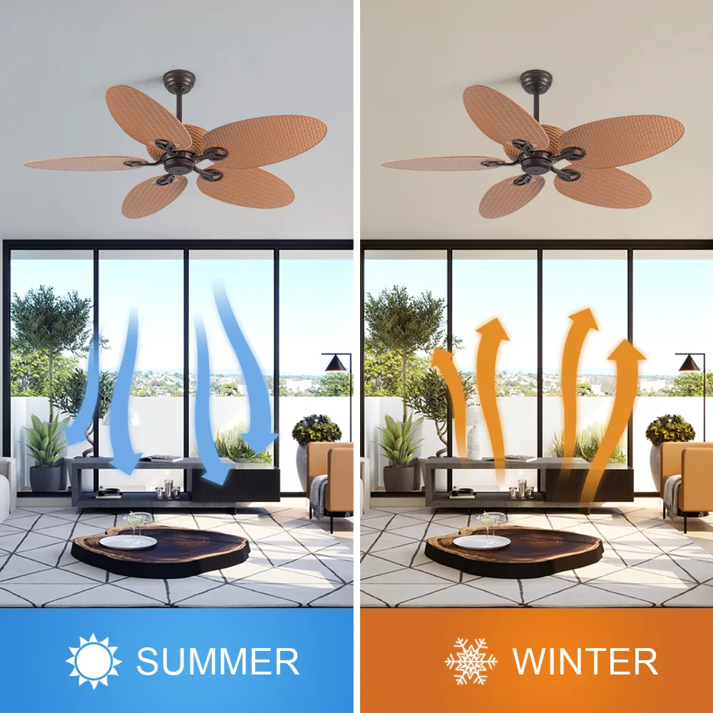 Tropical Palm Modern Ceiling Fan Installation Guide And Features