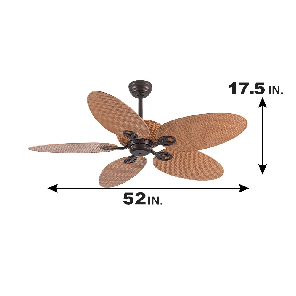 Tropical Palm Modern Ceiling Fan Installation Guide And Features