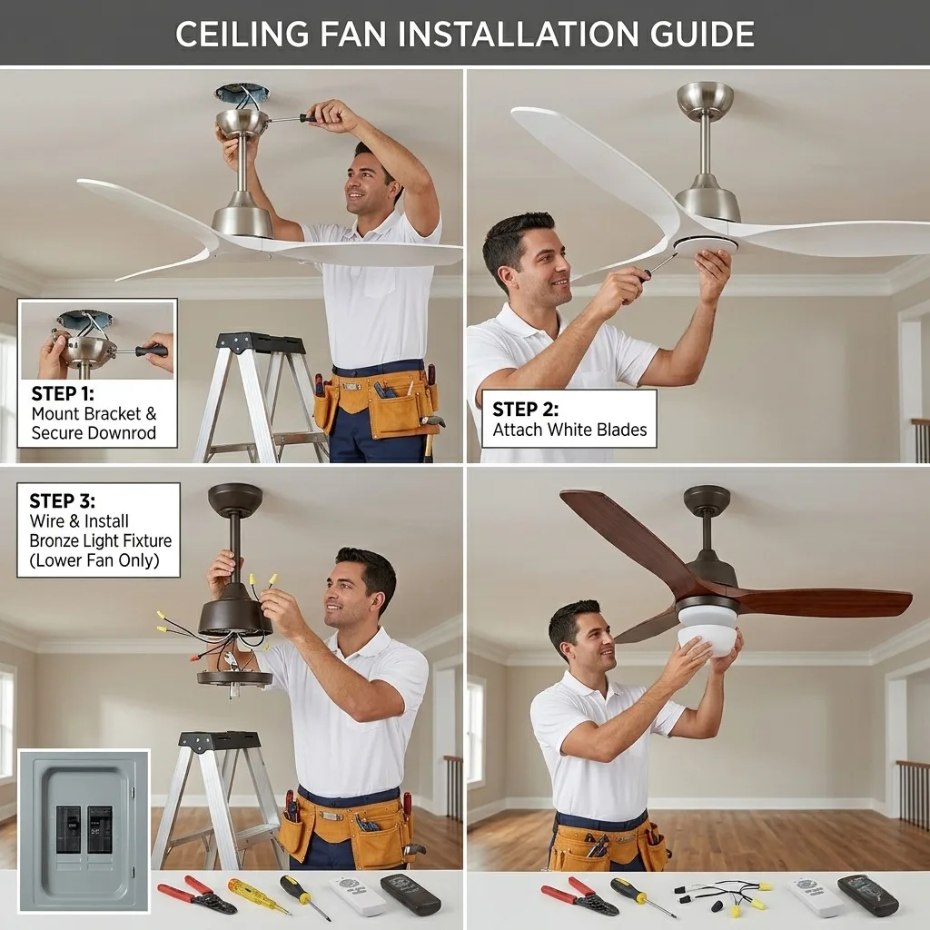 Say Goodbye To Wobbly Fans: How To Install And Balance Your New Ceiling ...